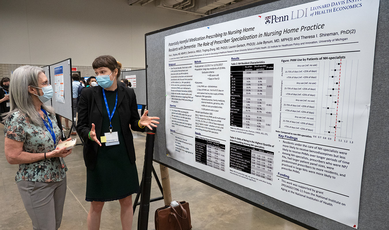 Photo Report: Poster Hall at AcademyHealth ARM 2022 - Penn LDI