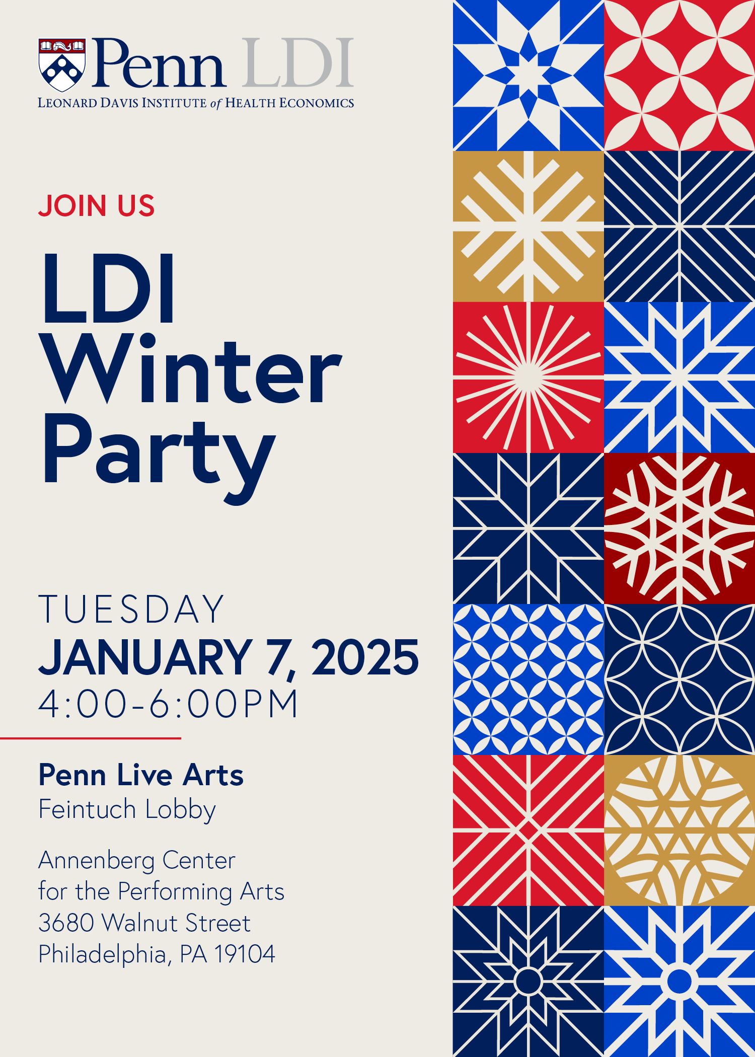 LDI Winter Party - Penn LDI