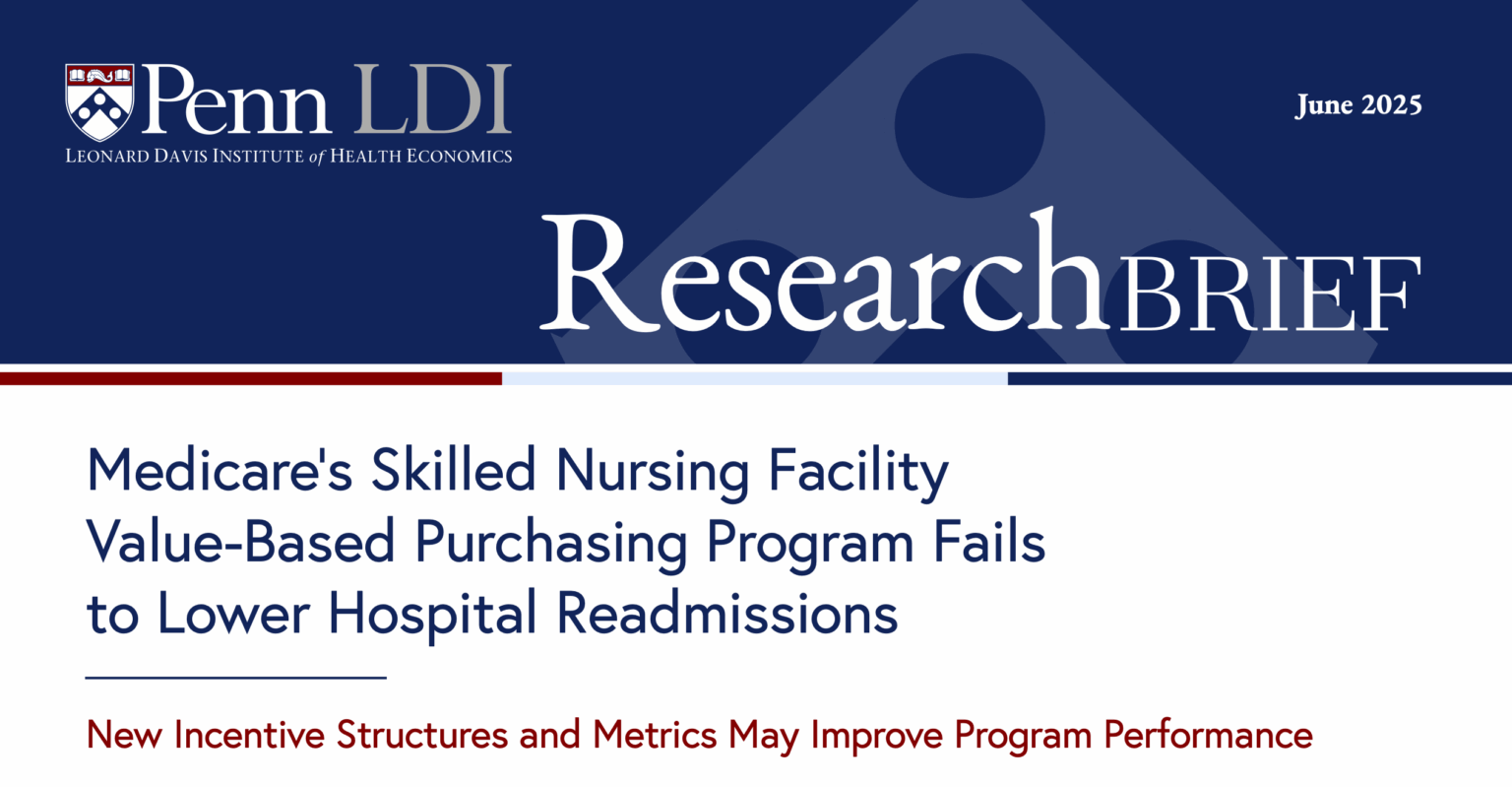 Incentives & Metrics Improve Program Performance - Penn LDI